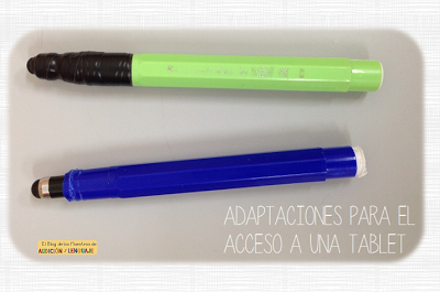 ADAPTACIONES PARA EL ACCESO A UNA TABLET - Maestros de Audición y Lenguaje